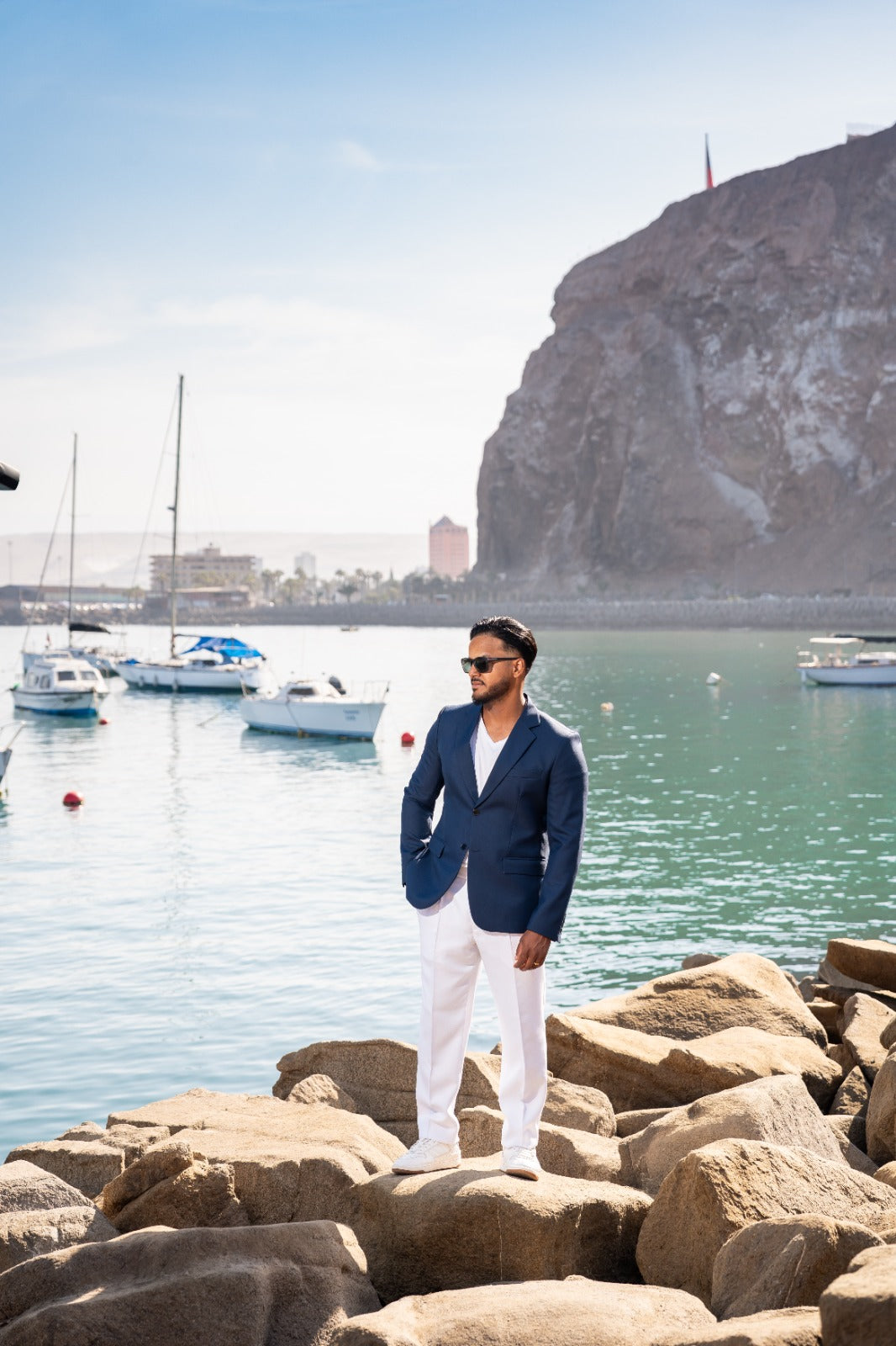 Traje Mar Serena - Elegancia Relajada Costera para Hombre – Jorge Acevedo